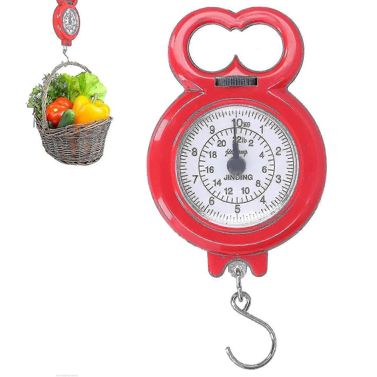 Spring Hanging Scale Luggage Scale 10kg For Measuring Shopping Weight ...