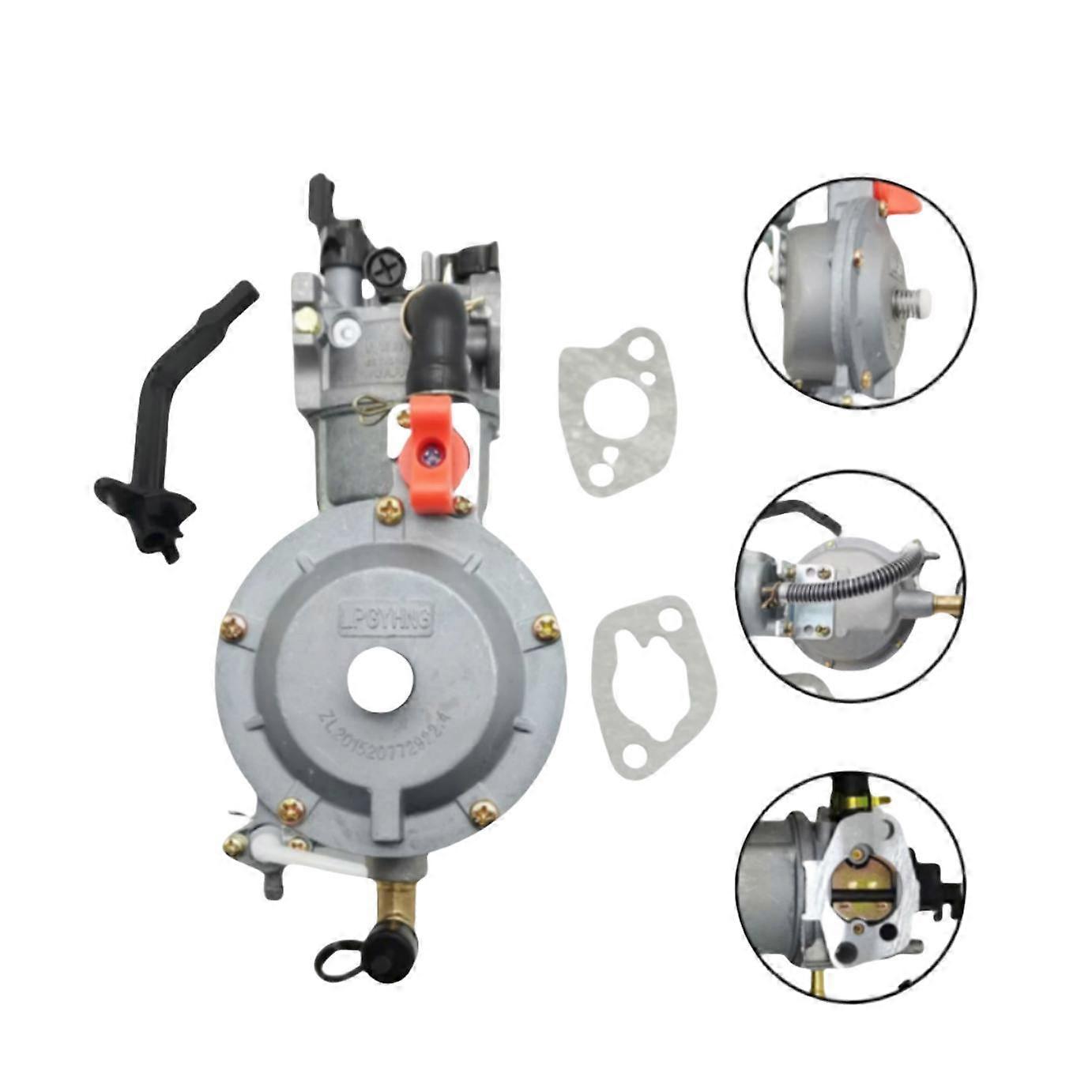 Honda GX160 GX200 168F 170F 2KW-3KW Carburetor Generator Engine LPG/CNG ...