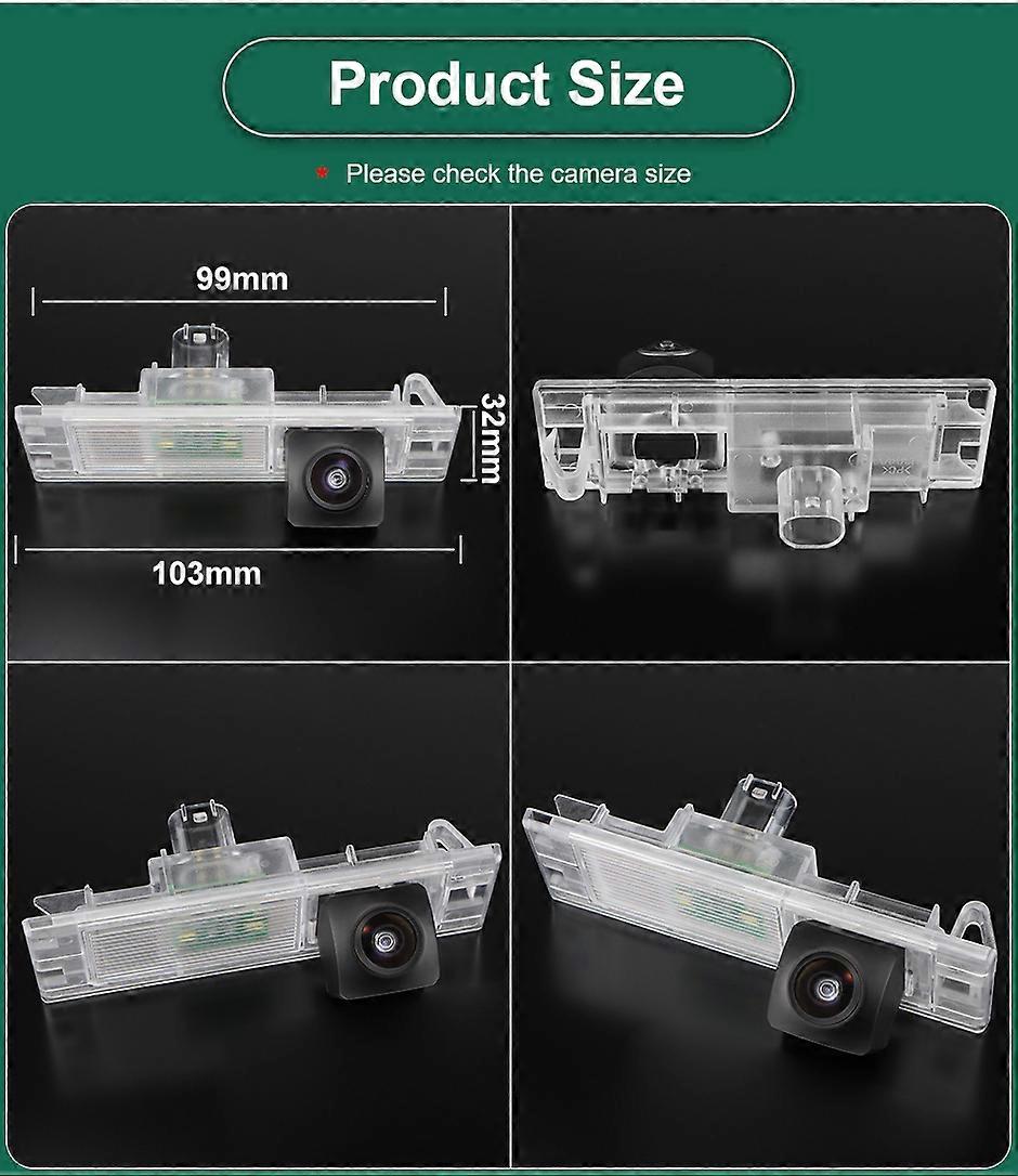 GreenYi 170 1920x1080P HD AHD Vehicle Rear View Camera For BMW 6 1 ...