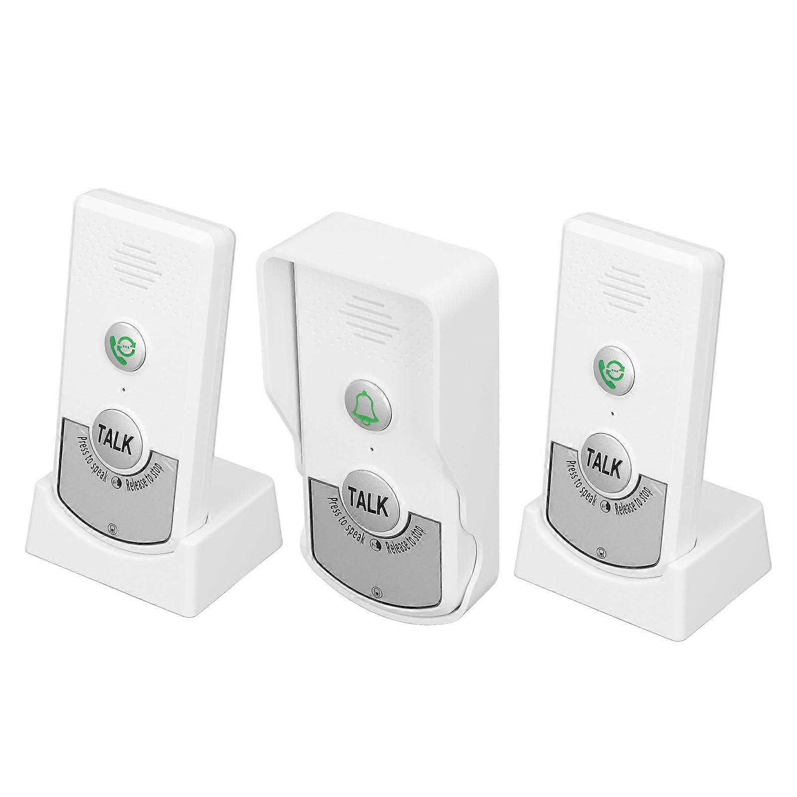 Wireless Intercom Long Range IP54 Waterproof 2 Way Voice Intercom ...