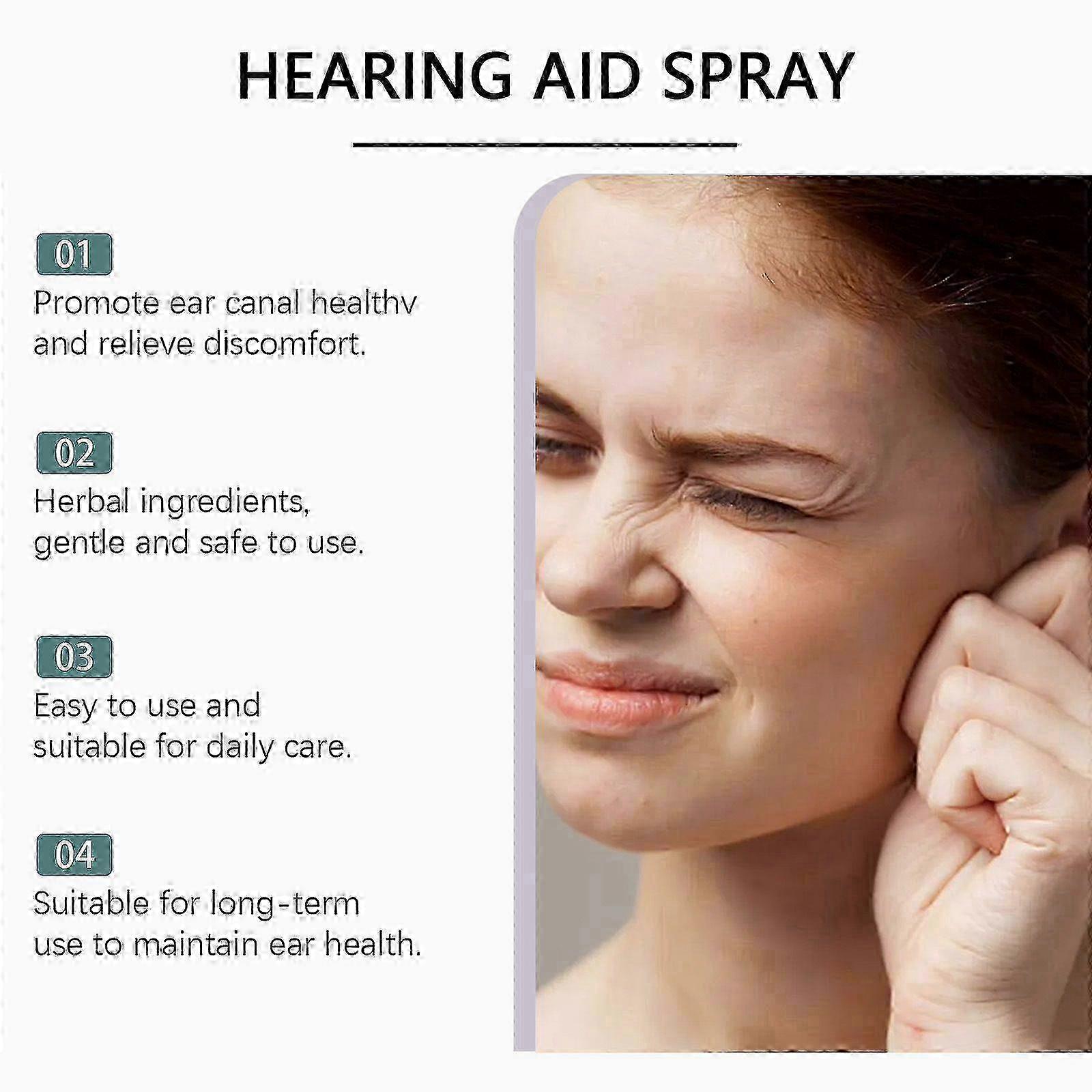2025 Hearing Aid Spray Ear Care Spray - Improves Hearing Clarity ...