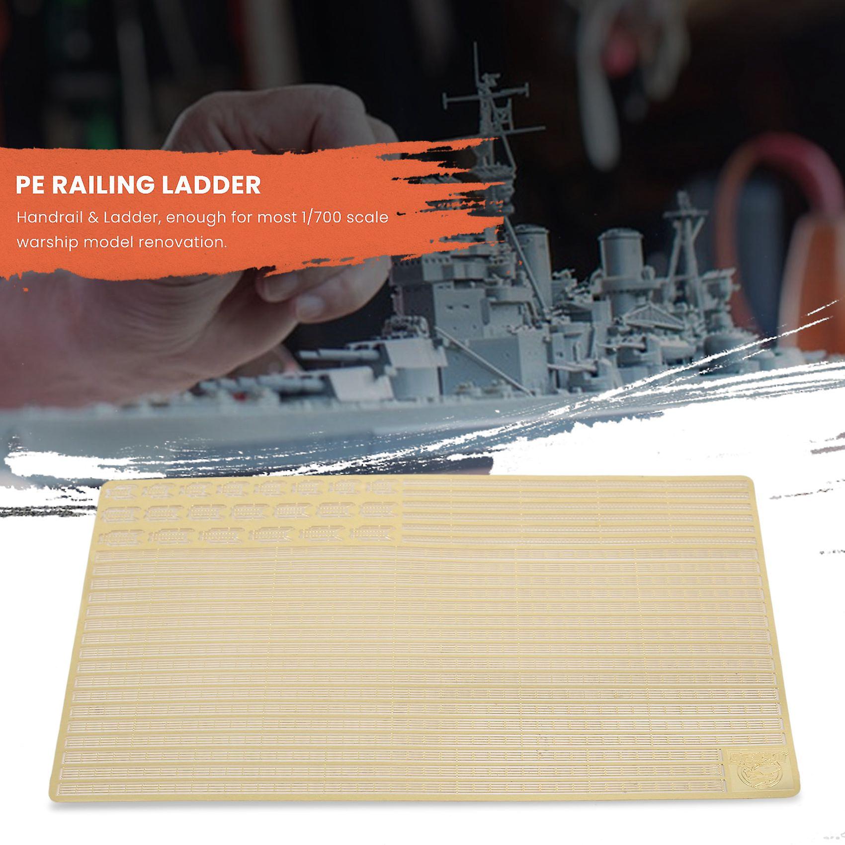 Photo-etched Pe Handrail & Ladder For 1/700 Model Ship Cype005 ...