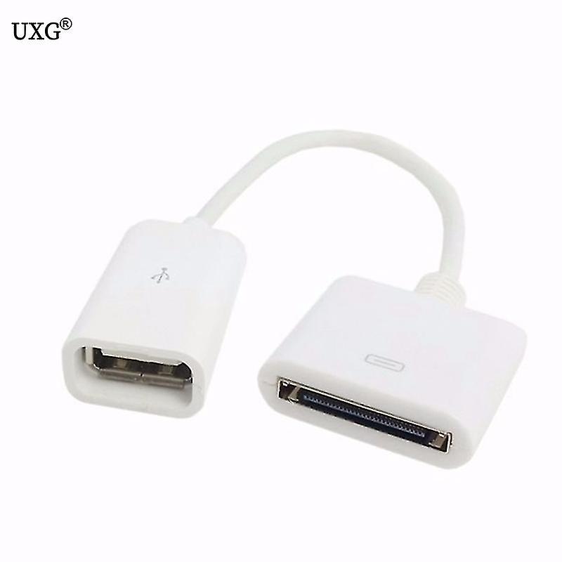 10cm Docking 30 Pin Female To Usb 2.0 Female Data Charge Short Cable ...