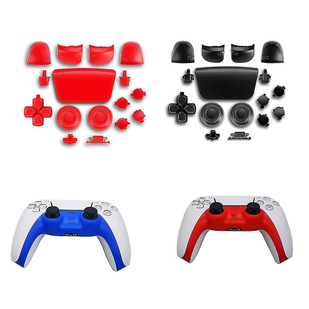 Full Button Set For Ps5 Joystick Controller Mod Kit Replacement Repair ...