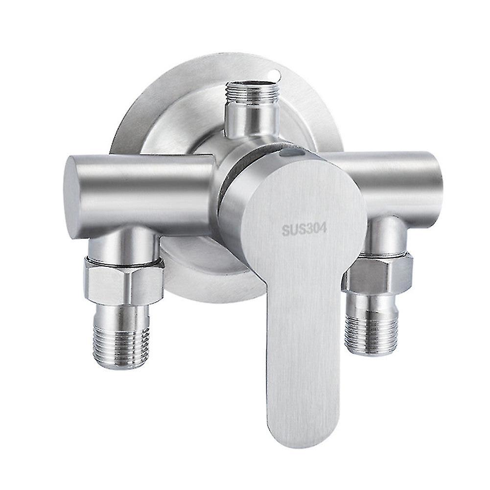1 Pc 304 stainless steel hot and cold water mixing valve surface ...