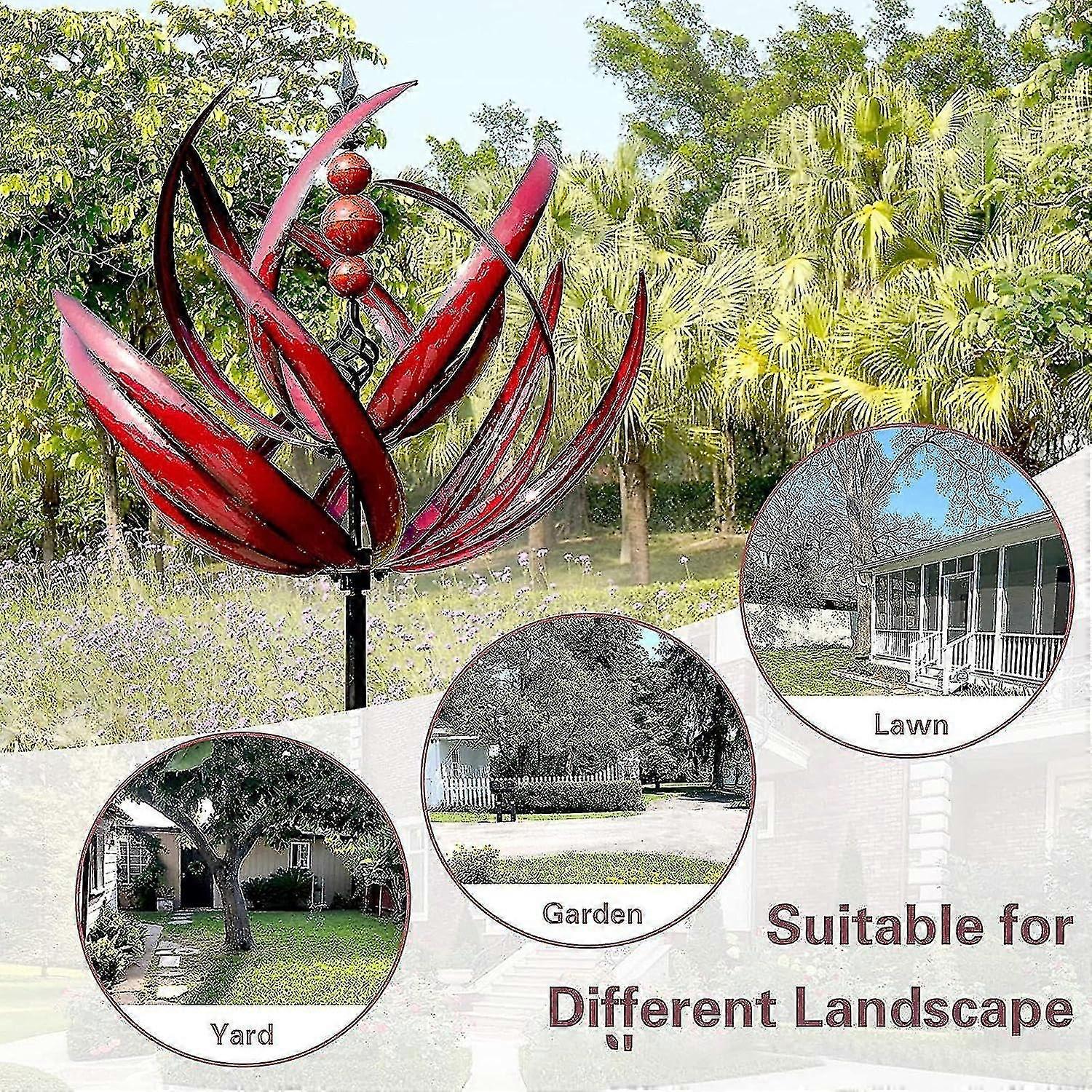 Harlow Wind Spinner Rotator, Wind Spinner For Yard And Garden, Large ...