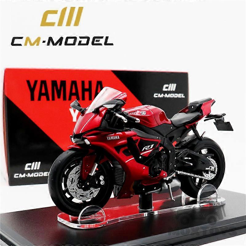 CM Model 1:18 2018/2019 YAMAHA R1 Red Black Diecast Motorcycle | Fruugo UK