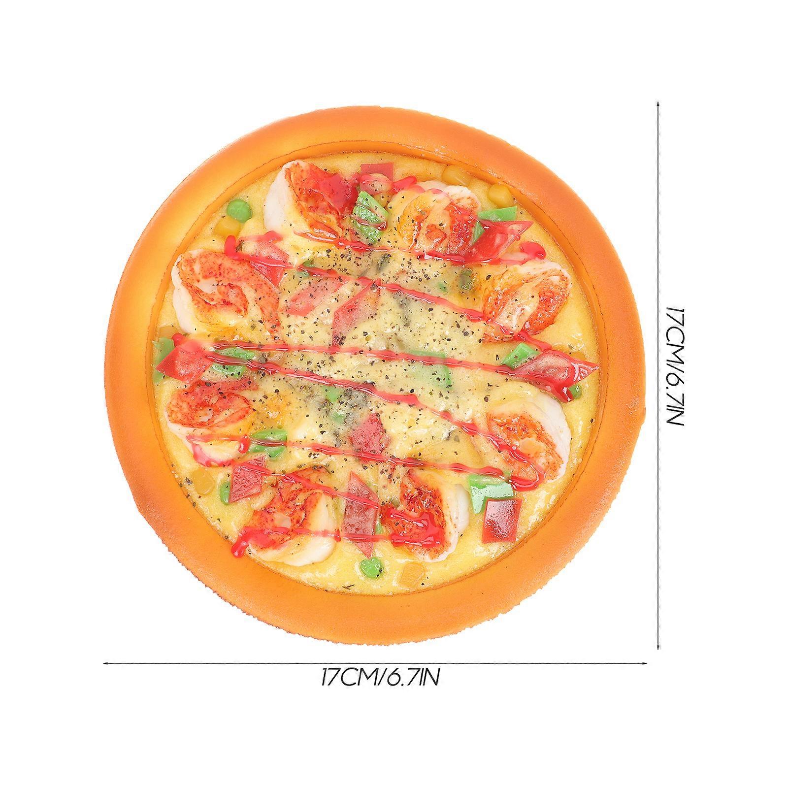 Artificial Pizza Fake Pizza Model Restaurant Pizza Prop Pretend Play ...