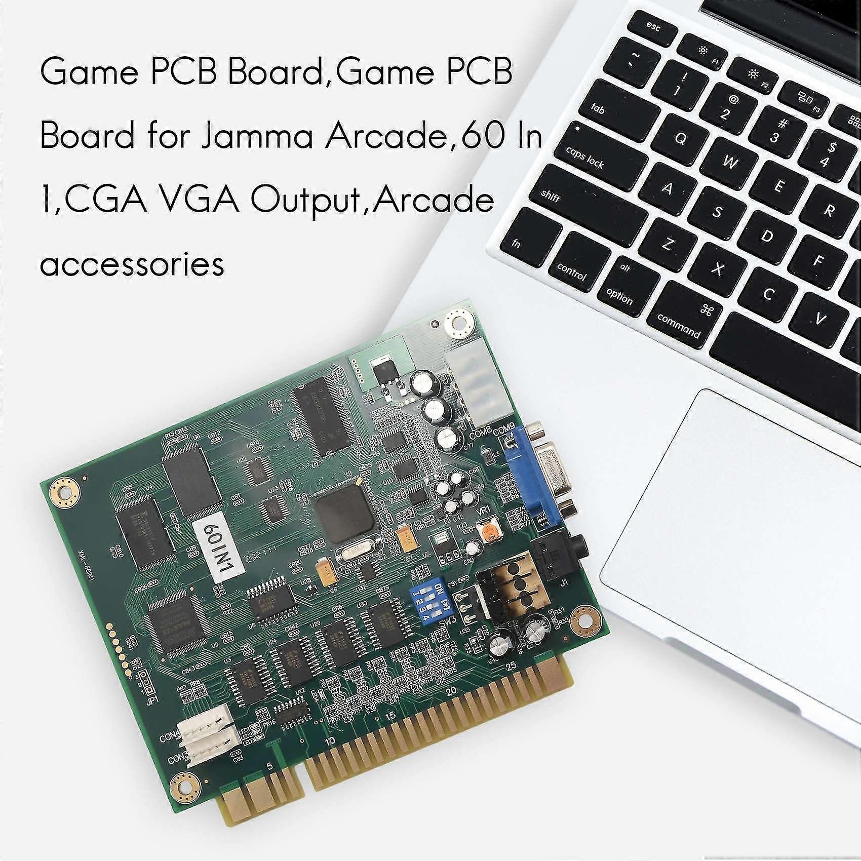 60 In 1 Classical Game Pcb Board For Jamma Arcade Game Machine Vertical ...