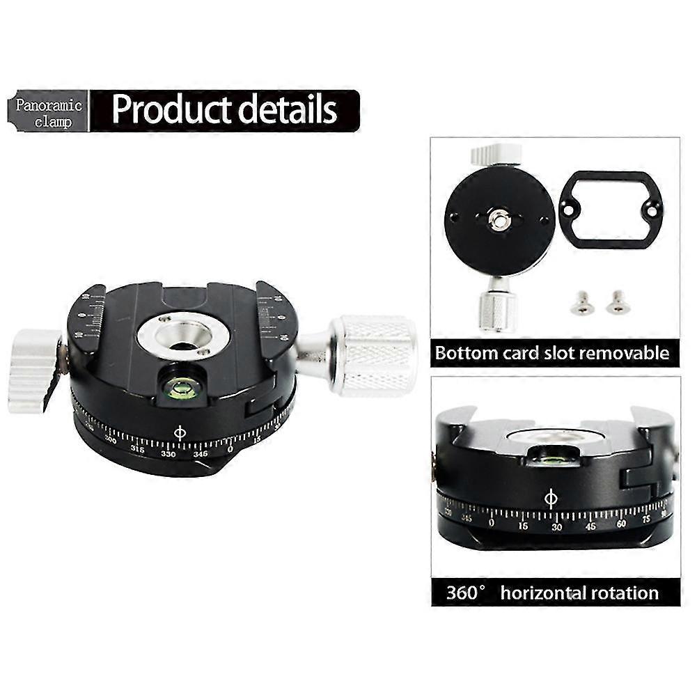 Mini Camera Clamp Qr Clamp Spin Panoramic Clamp Dslr Quick Release ...
