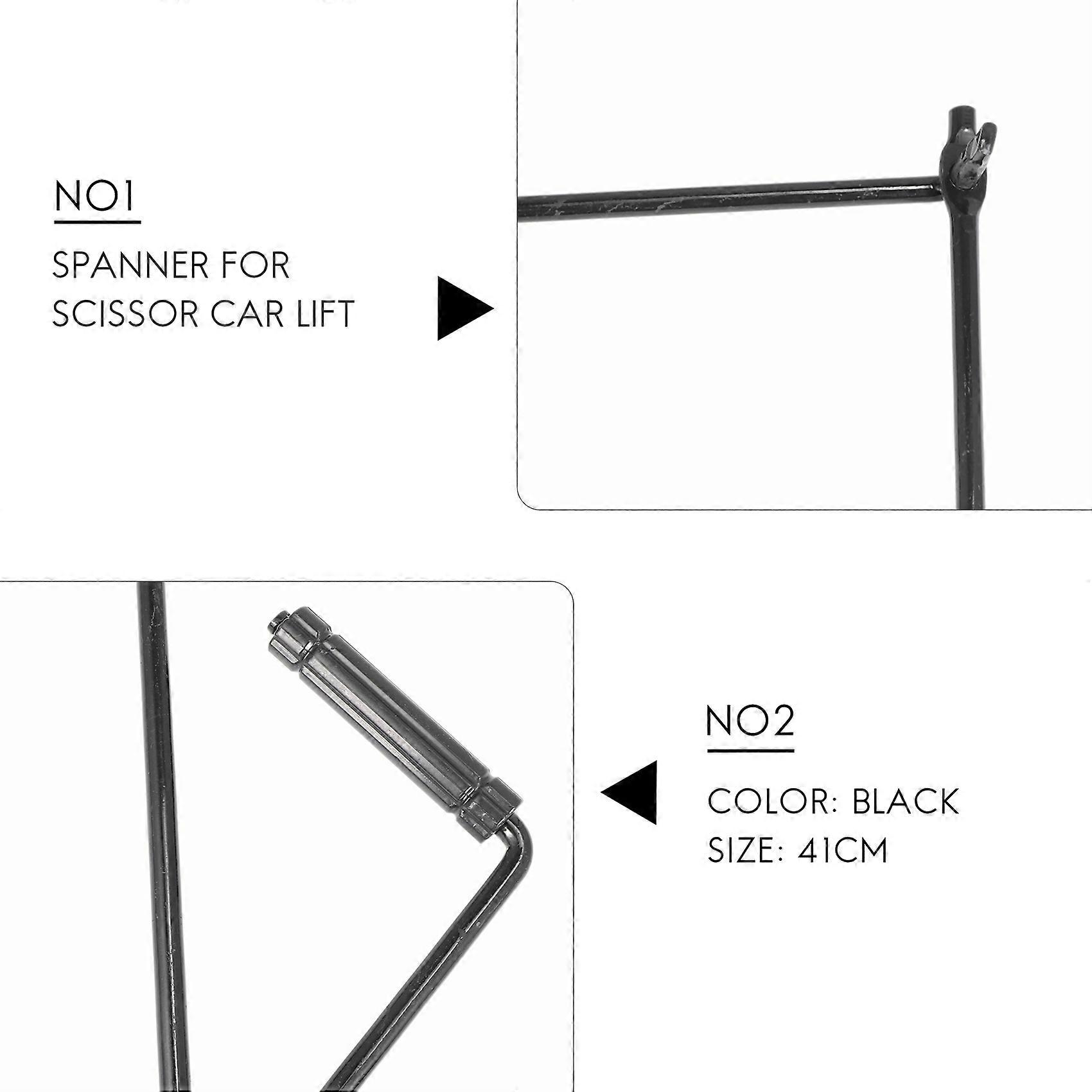 Car Jack Hand Crank Wheel Spanner Handle for Scissor Car Lift | Fruugo UK