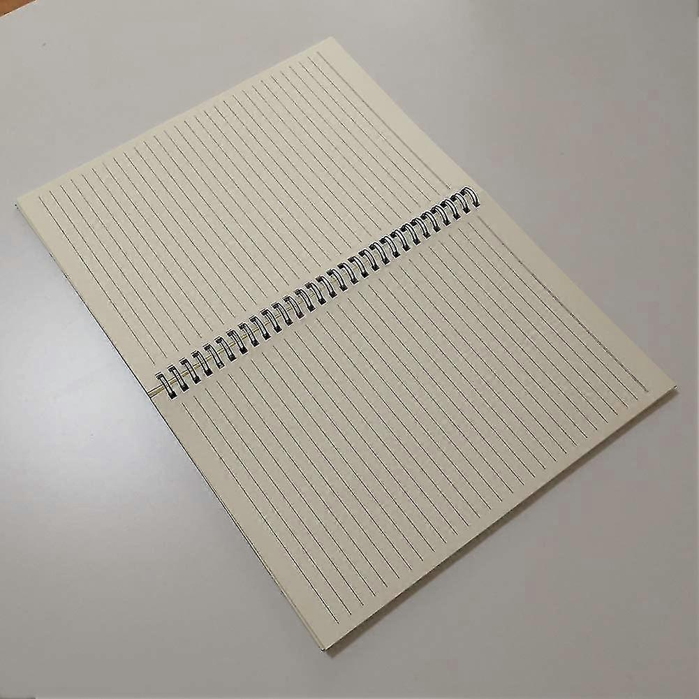 Dhrs B5 Spiral Notebook Lined, Spiral Ruled Journal With Hard Kraft Cover, 60 Sheets (120 Pages ...