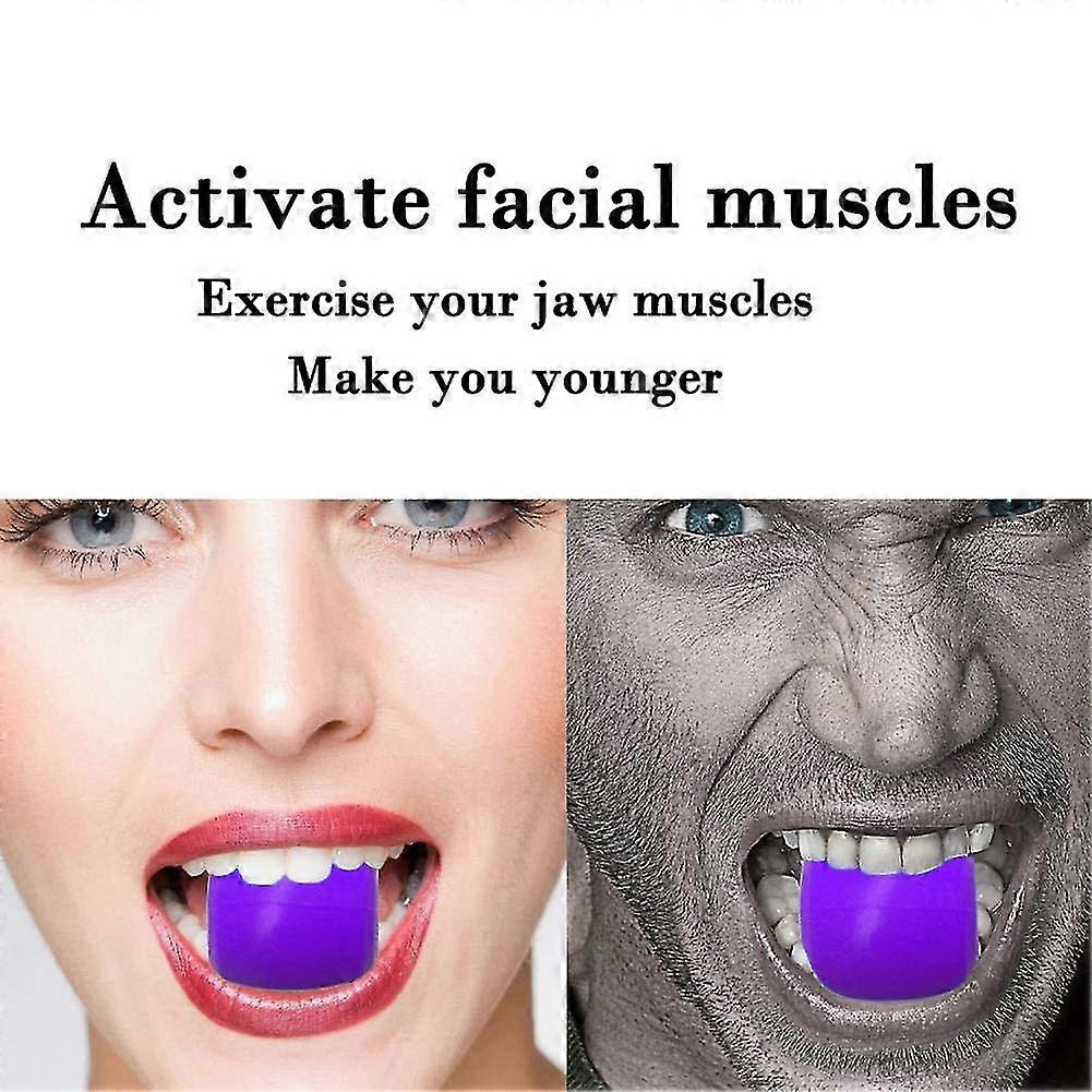 (2 Pack) Jaw Exerciser, Exercise For Exercises Facial Muscles, Best ...