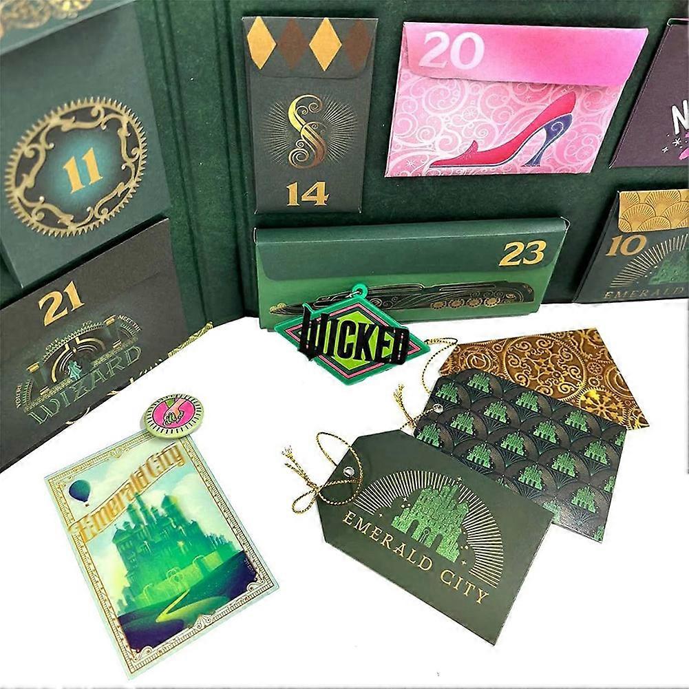 2024 Wicked Advent Calendar - 25 Days Christmas Countdown Box with ...