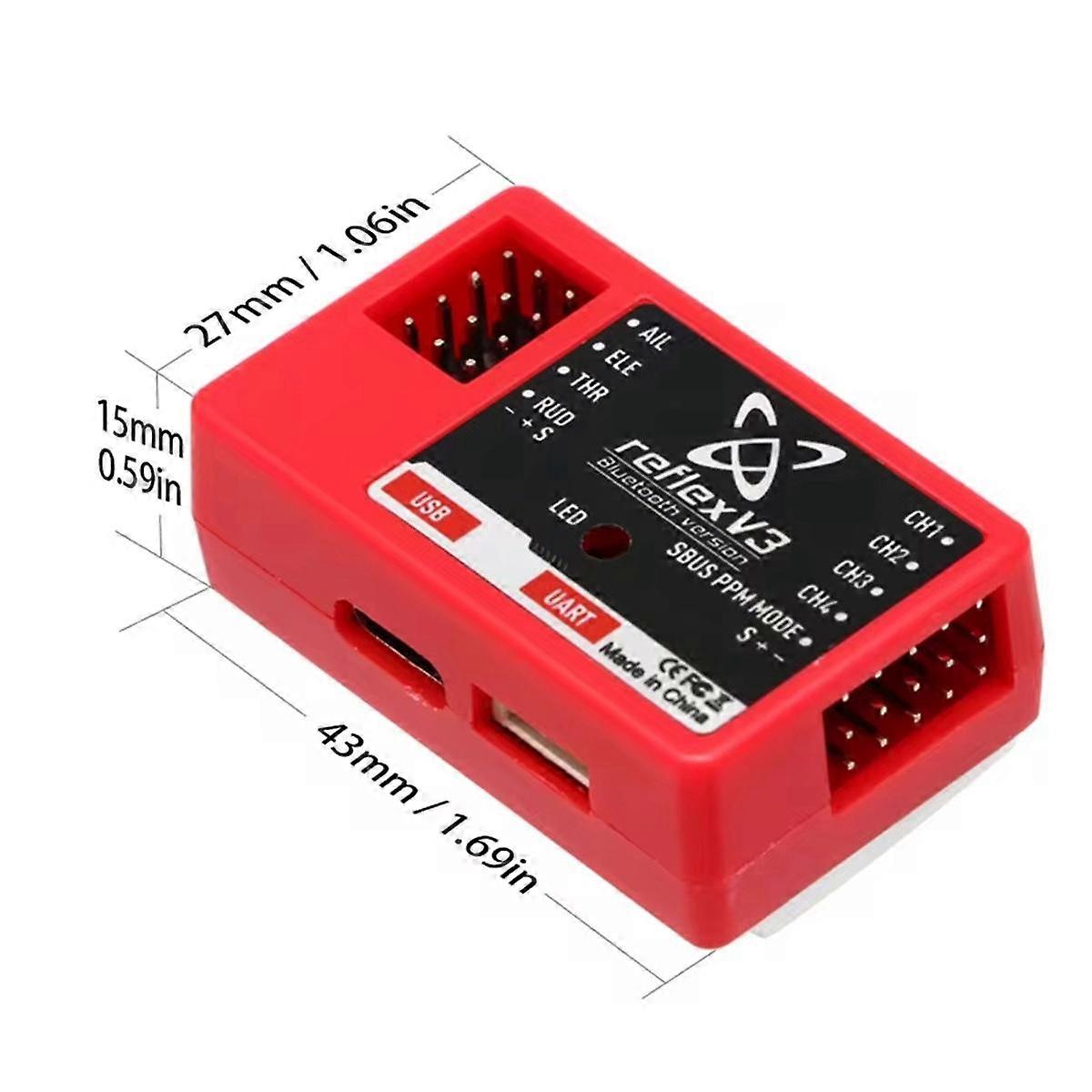 For FMS Reflex V3 Flight Controller Gyro Stabilizer RC Aircraft FMS ...