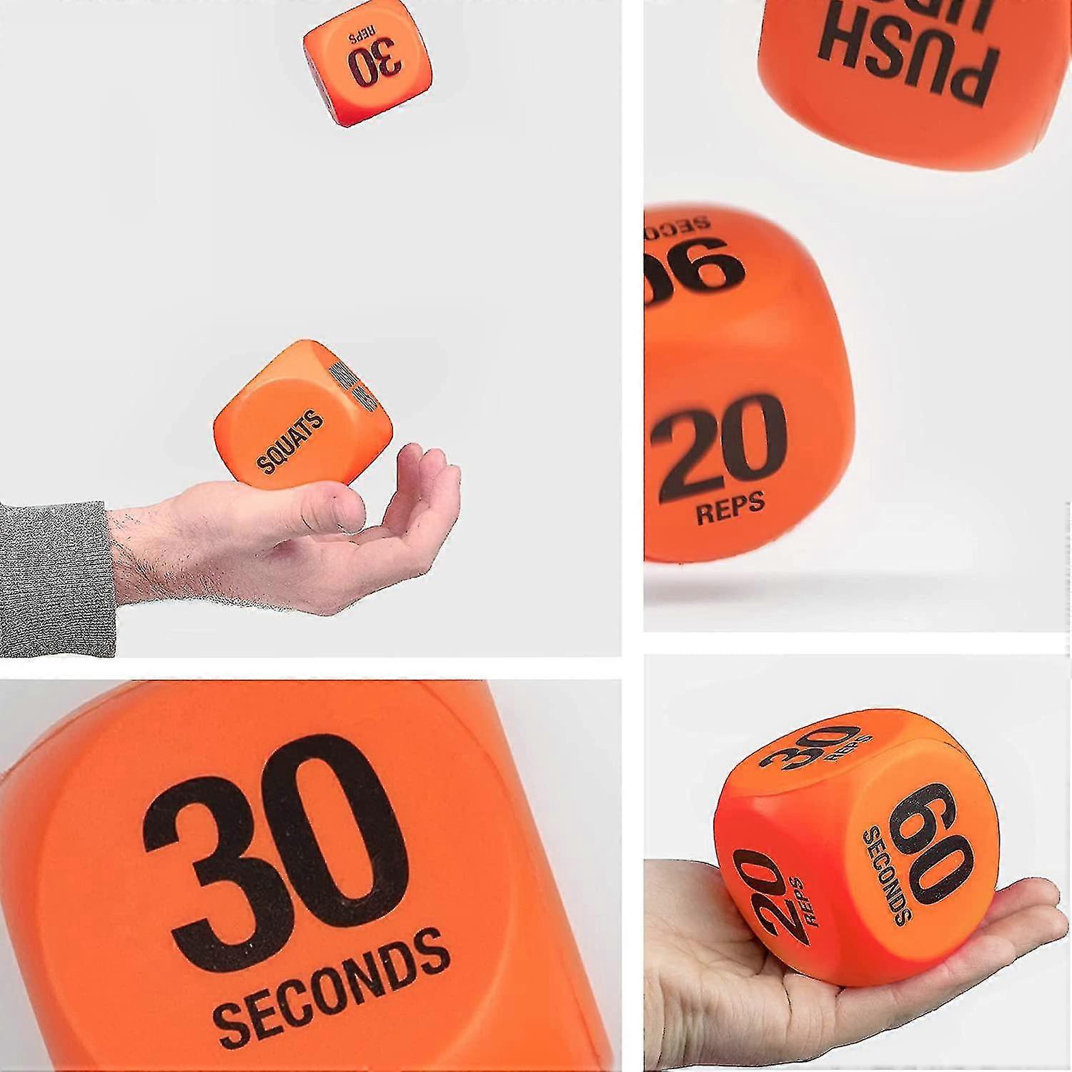 Exercise Dice For Workout Fun-fitness Decision Exercises-home And Gym ...