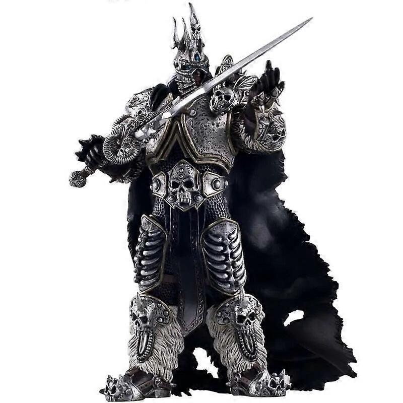 World Of Warcraft Action Leksaksfigurer Lich King-arthas Death Knight Samlarobjekt Docka ...
