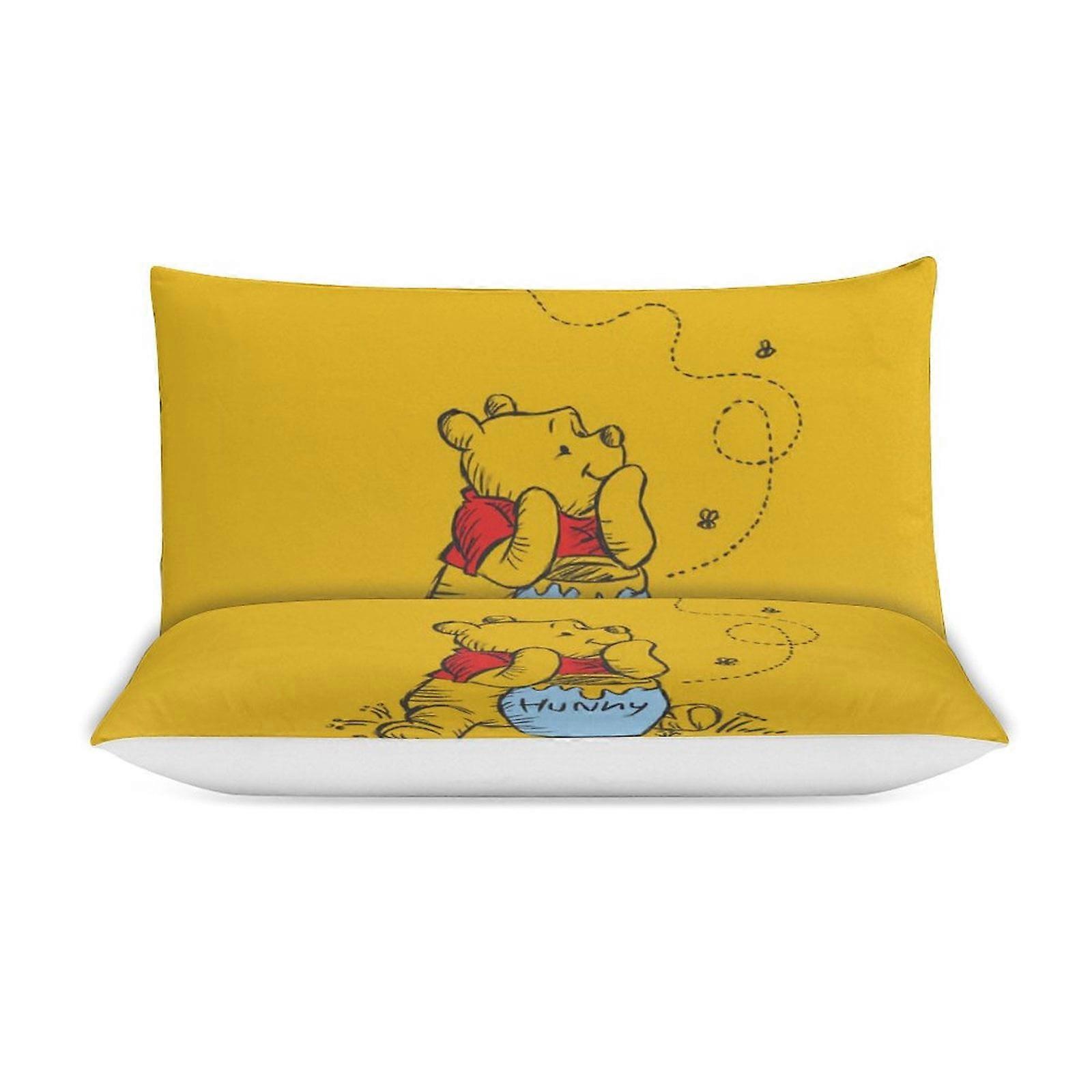 Bedding set BM41 Winnie the Pooh 3-Piece Bedding Duvet Cover Soft Warm ...