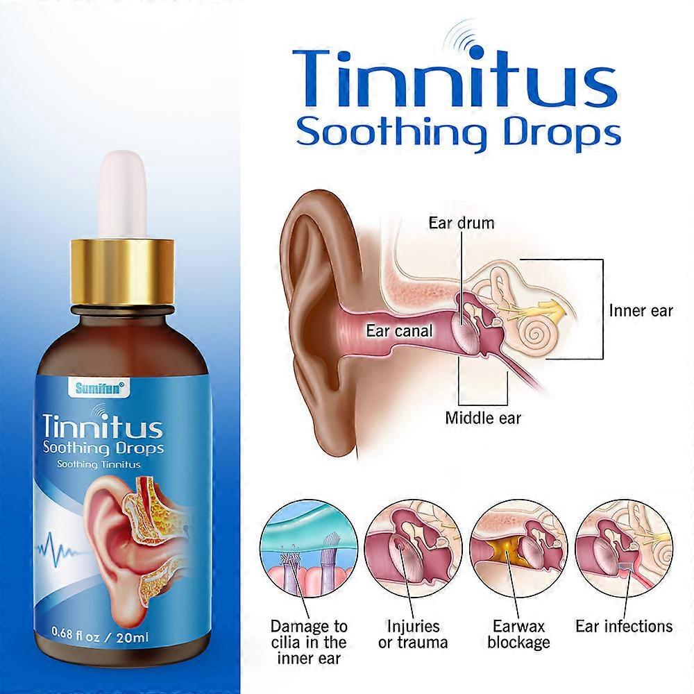Tinnitus Relief for Ringing Ears, Natural Herbal Blend, Support Ear Tinnitus Relief for Women ...