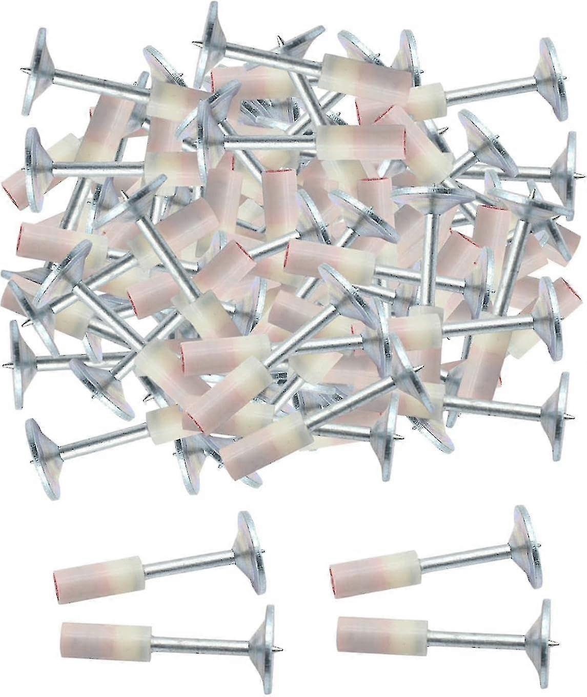 Concrete Nails - 100 Pieces Manual Steel Ceiling Fasten Tools, Style A ...