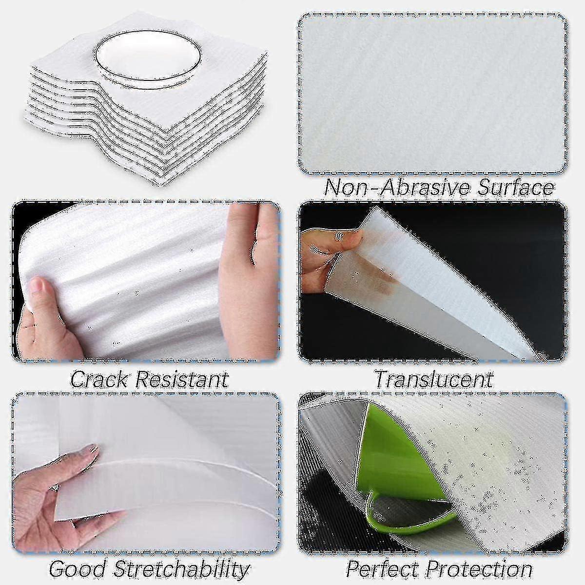 100 Pieces Foam Wrap 20x25cm, Foam Bags, Moving Bubble Wrap, Bubble ...