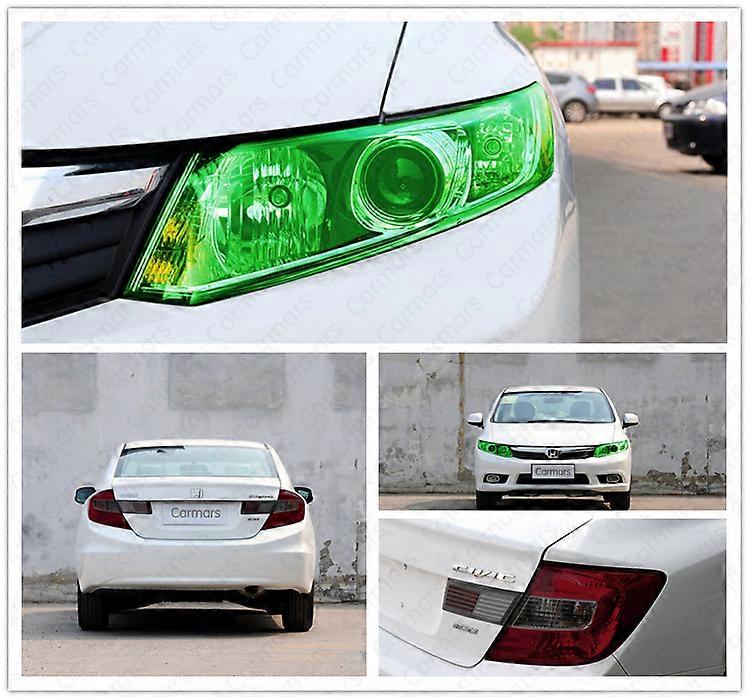 PVC Car Headlight Lamp Film Fog Lamp Sticker Car Headlight Tailing ...