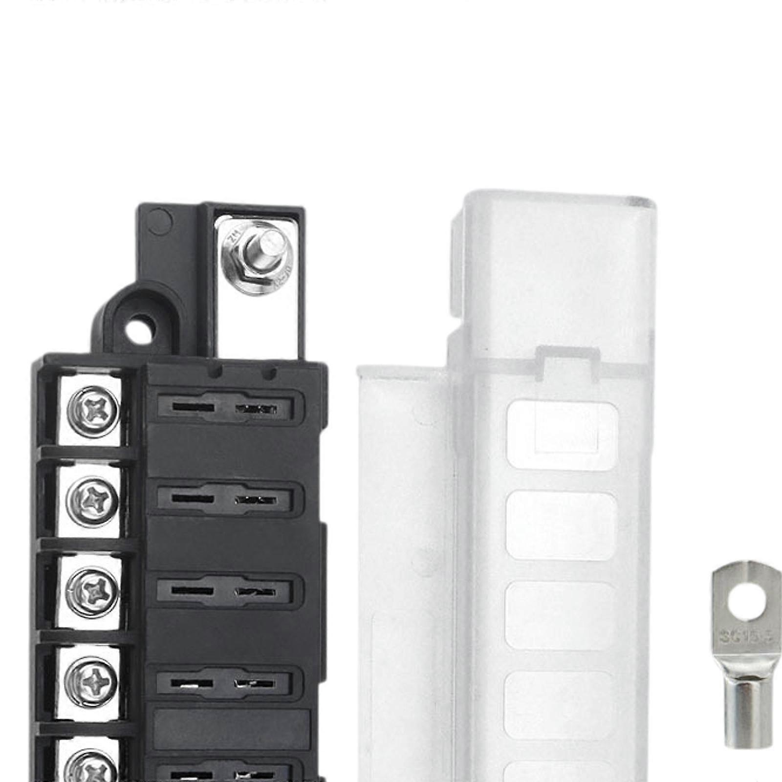 8 Way Fuse Box for Blown Fuse SUV Vehicle Trailer RV Blade Fuse Block ...