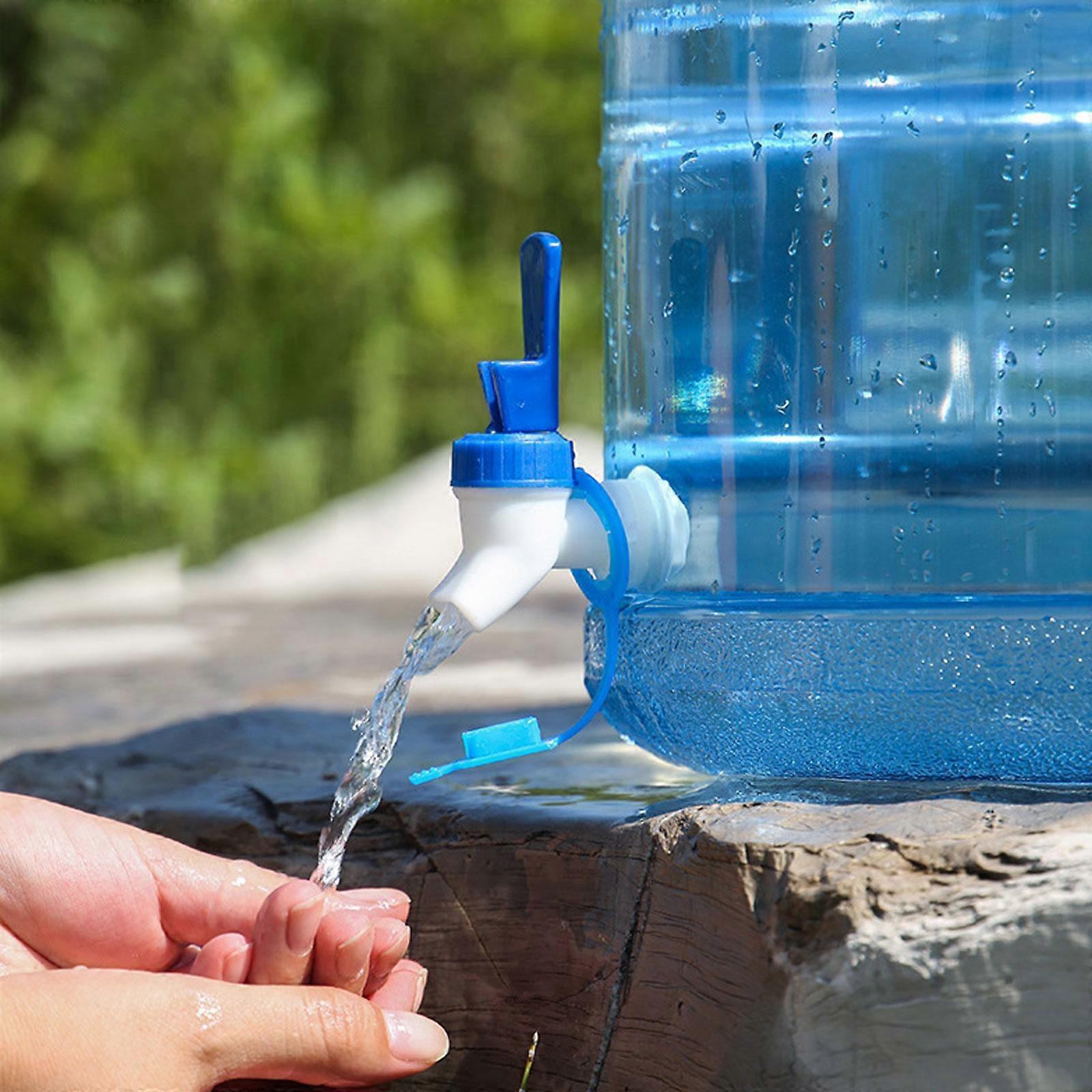 18.9L Water Container with Spigot,Water Bucket with Handle,Portable ...