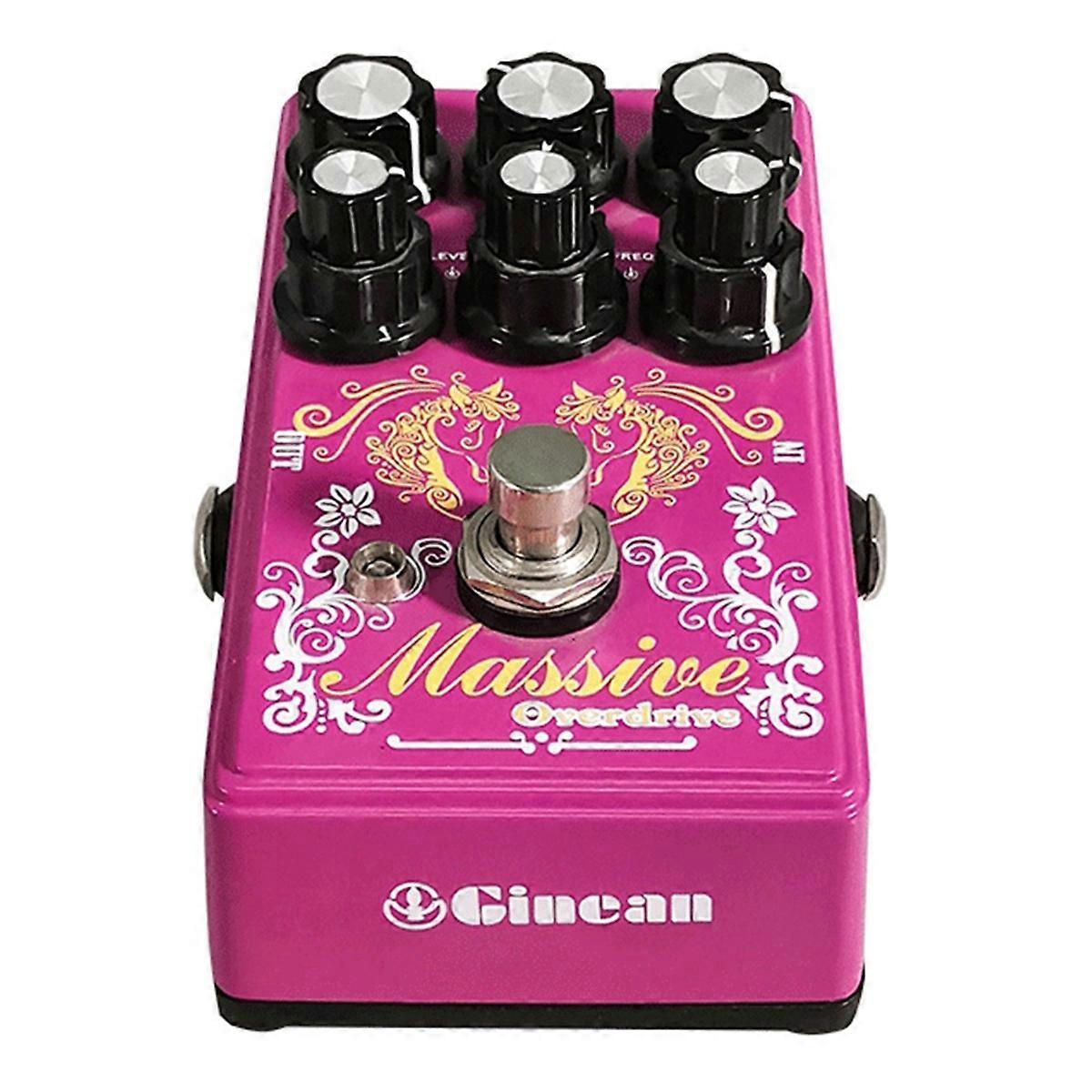 Guitar Distortion Overdrive Effect Pedal, Depth ,Level,3-Band ...