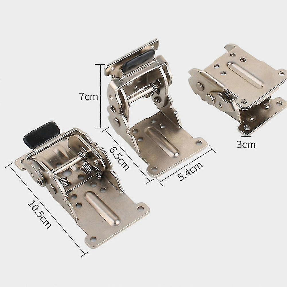 2Pcs 0-90-180 Degree Self-Locking Folding Hinge Table Legs Folding ...