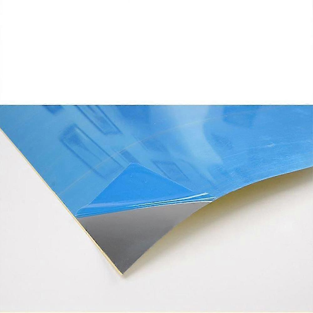 2M Large Mirror Wall Sticker Roll Self Adhesive Bathroom DIY Decor ...