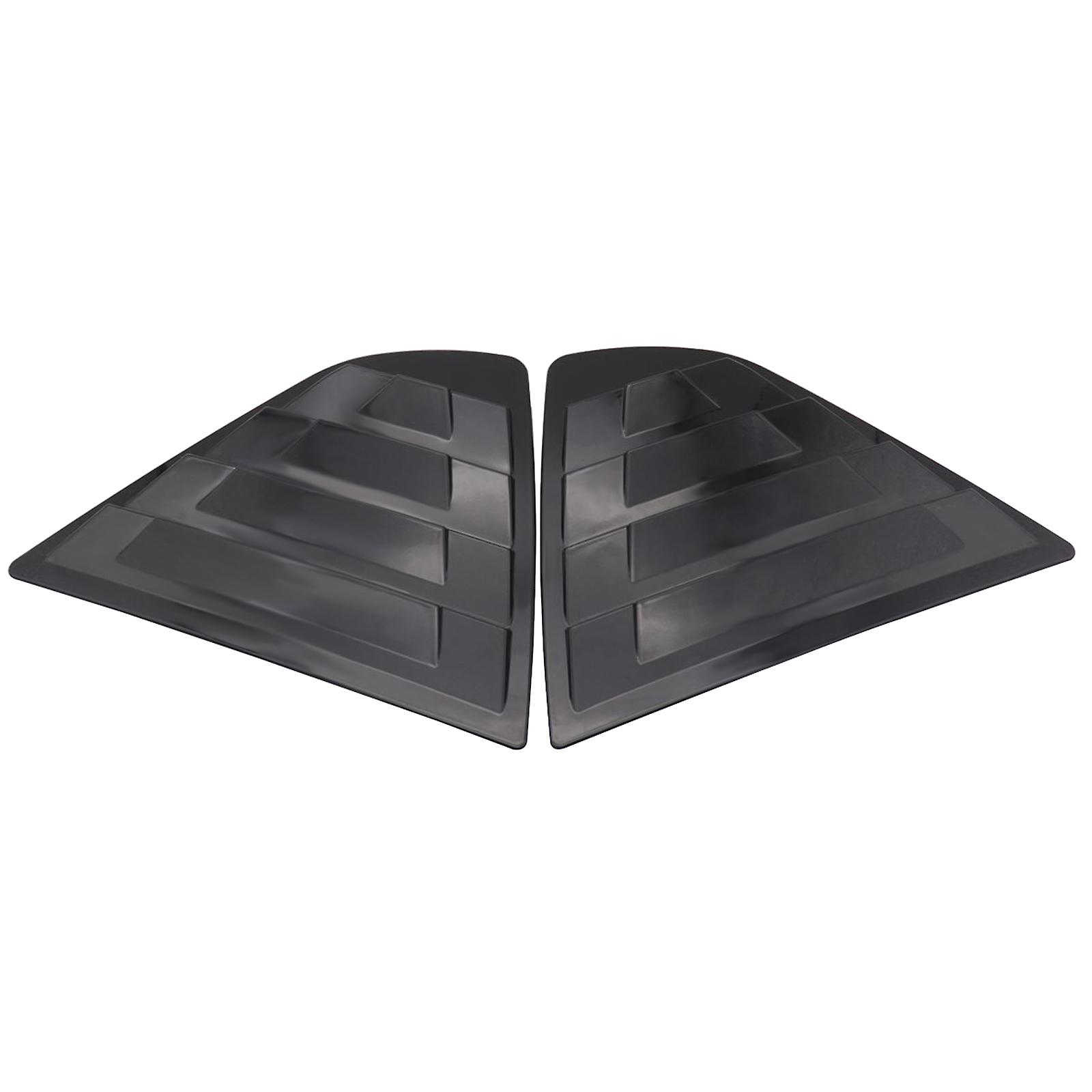 2pcs Car Side Rear Window Louver Shutter Cover Trim For Camry Air ...