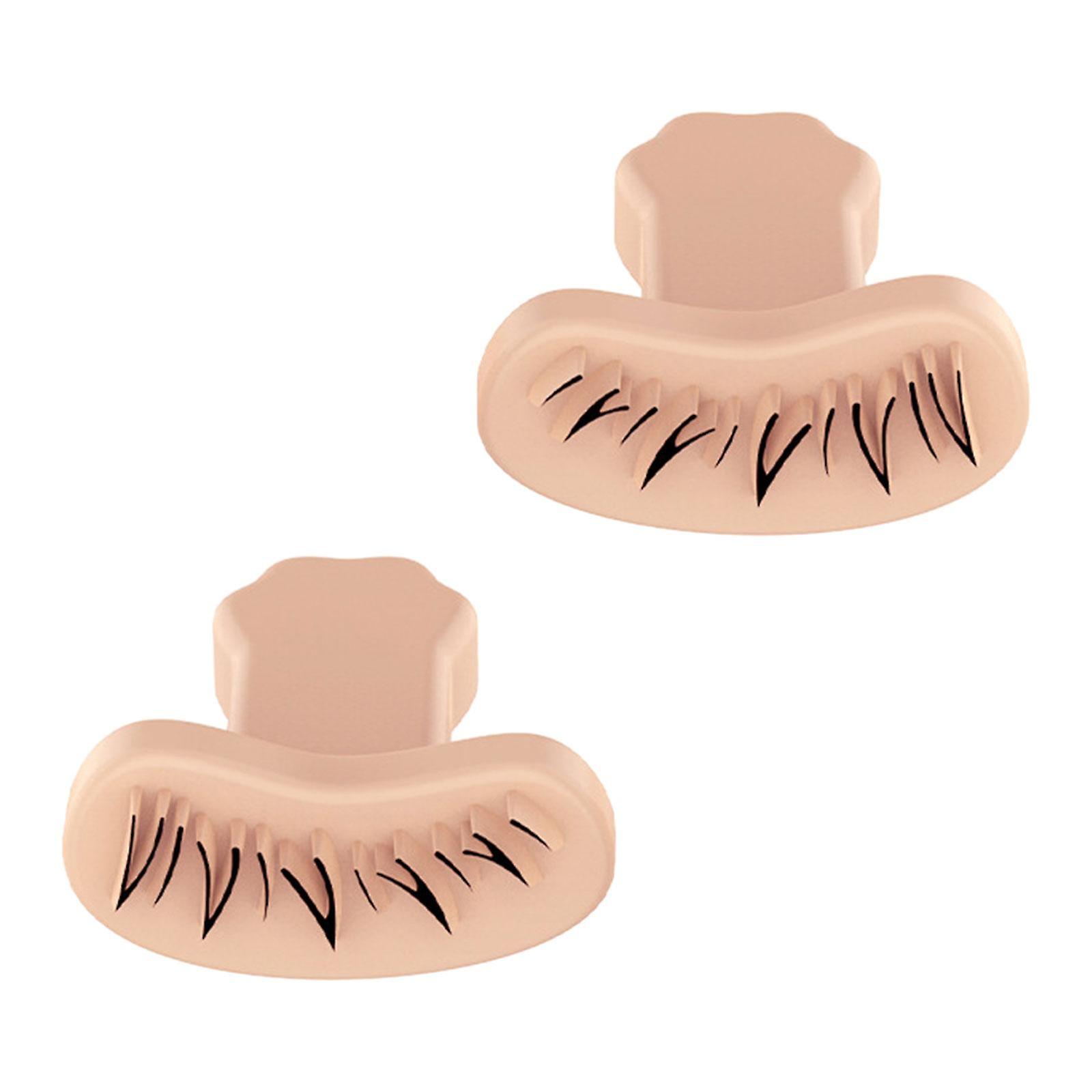 2x razítka na řasy šablona s rukojetí líné DIY spodní řasy šablona na ...