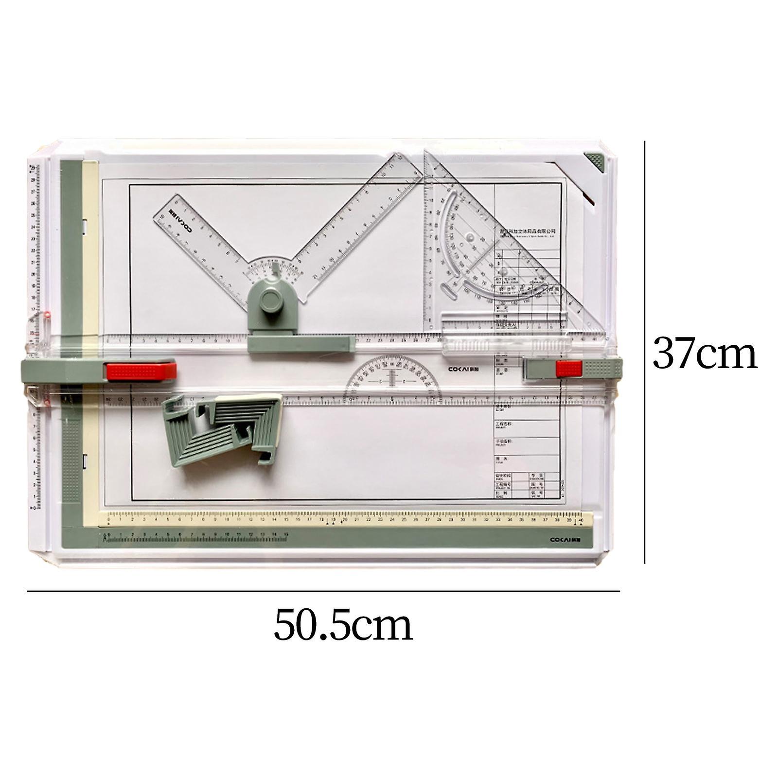 Drawing Board Drawing Drafting Table A3 Adjustable Measuring System ...