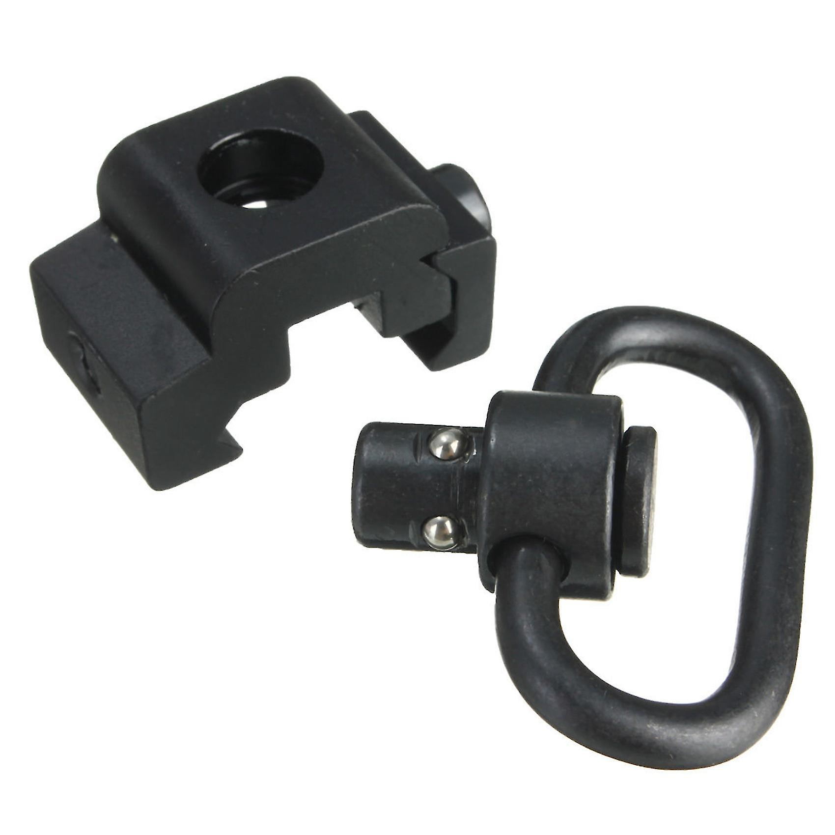 2x Quick Release Detach Qd Sling Swivel Attachment W/ 20mm Picatinny ...