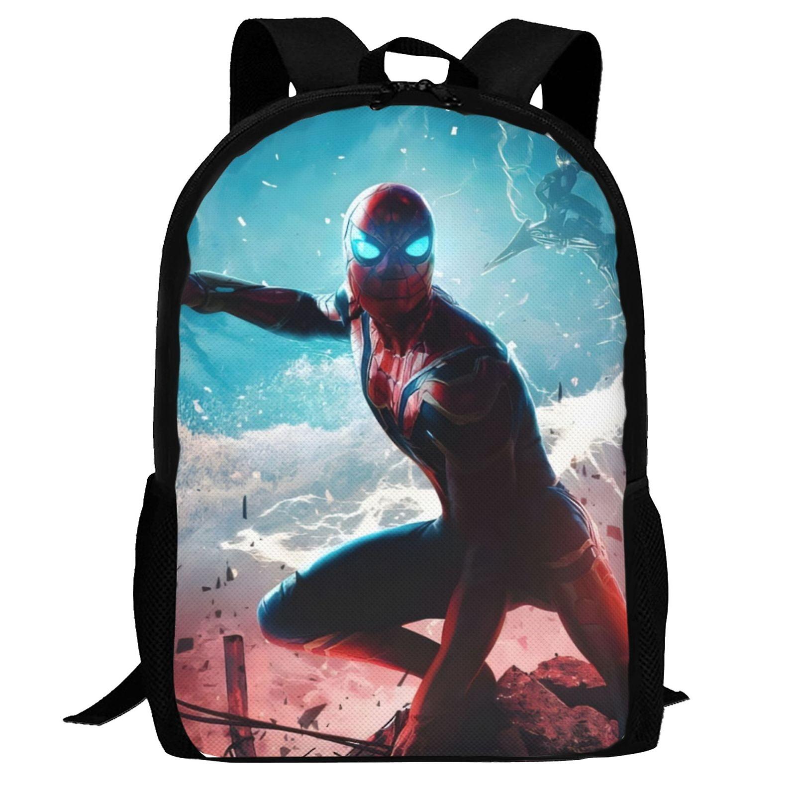 Spider-Man Backpack,3d Print Laptop Backpack Lightweight Casual Daypack ...