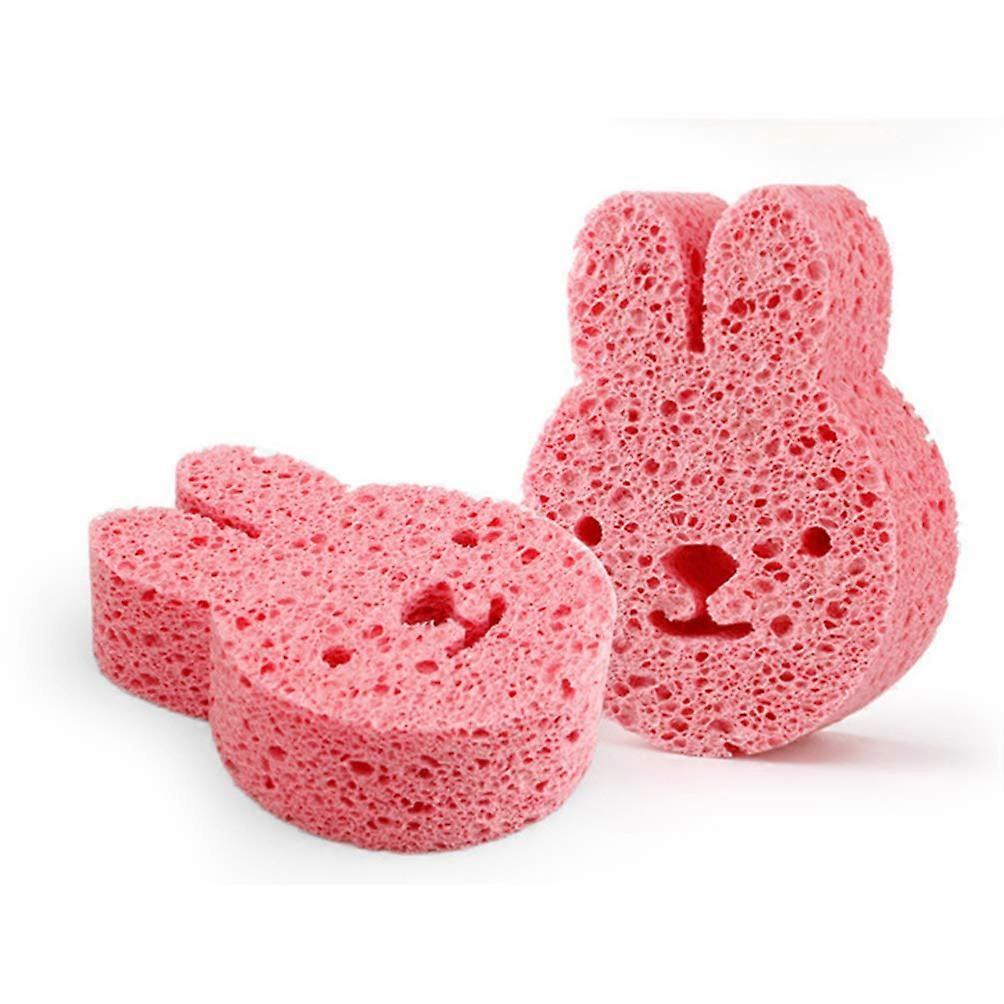 Bath Supplies 3pcs Baby Rubbing Shower Sponge Cartoon Rabbit Star ...