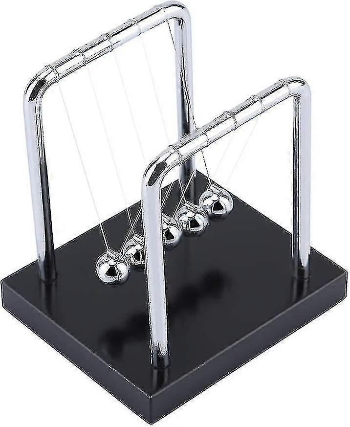 Newton Pendulum, Classic Shot Put Pendulum, 5 Balls, Physics Decoration ...