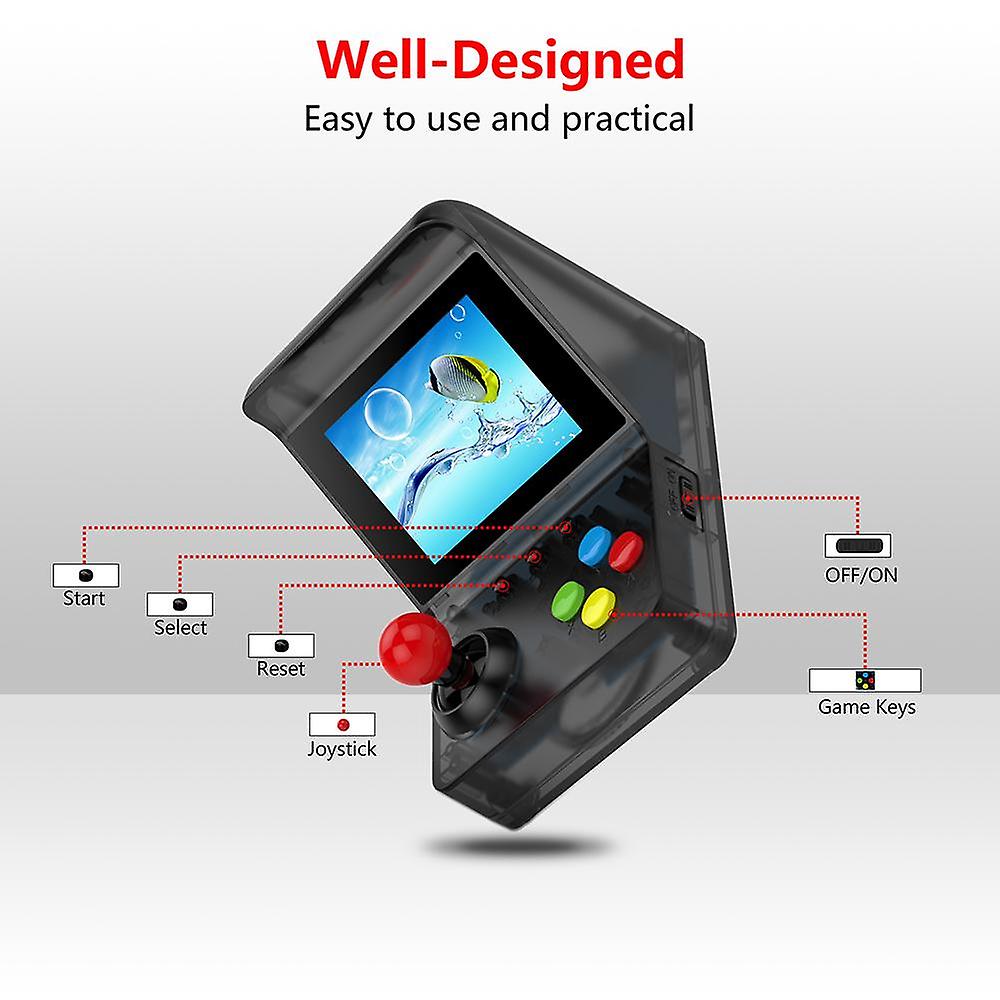 Newzuidid Retro Arcade Mini 32bit 520 Games Handheld Game Console ...