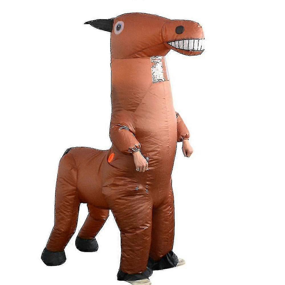 Inflatable Horse Dolls Mascot Performance Centaur Inflatable Suit Long ...