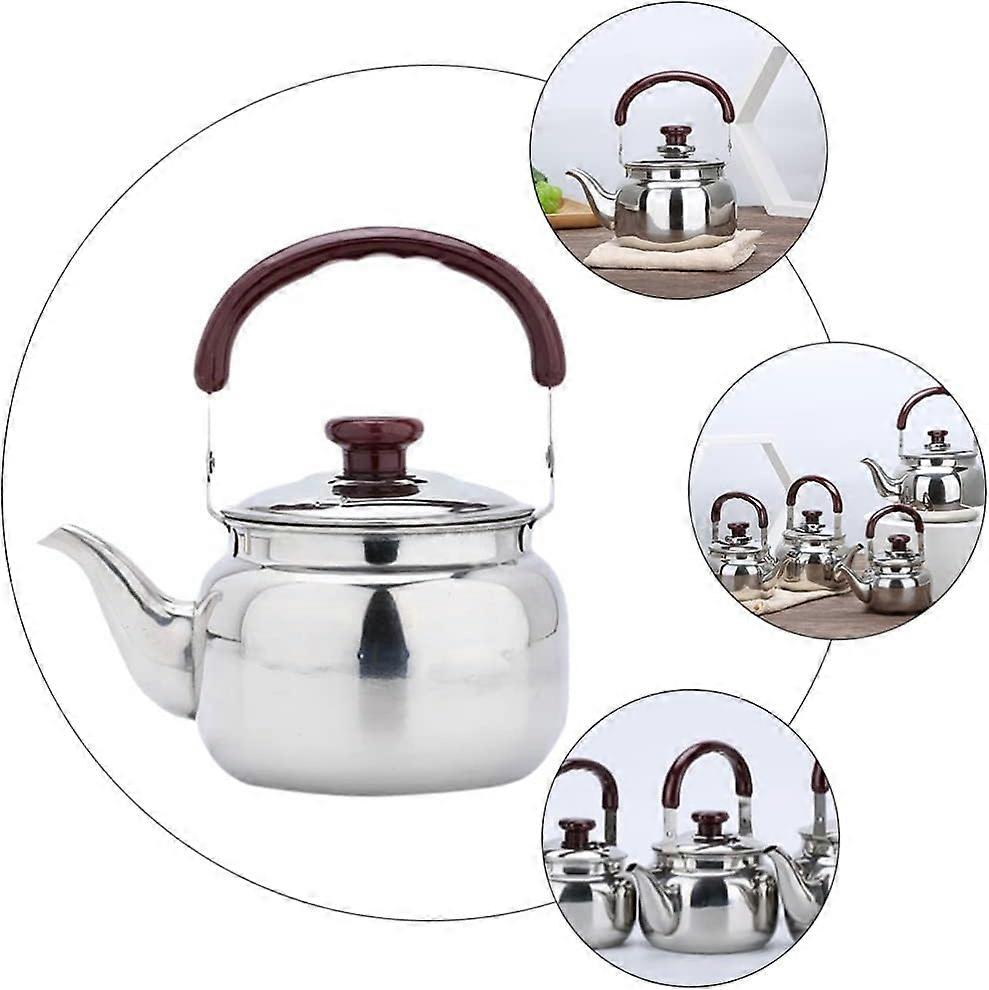Traditional Stainless Steel Heavy Duty Tea Kettle With Sandwich Bottom ...