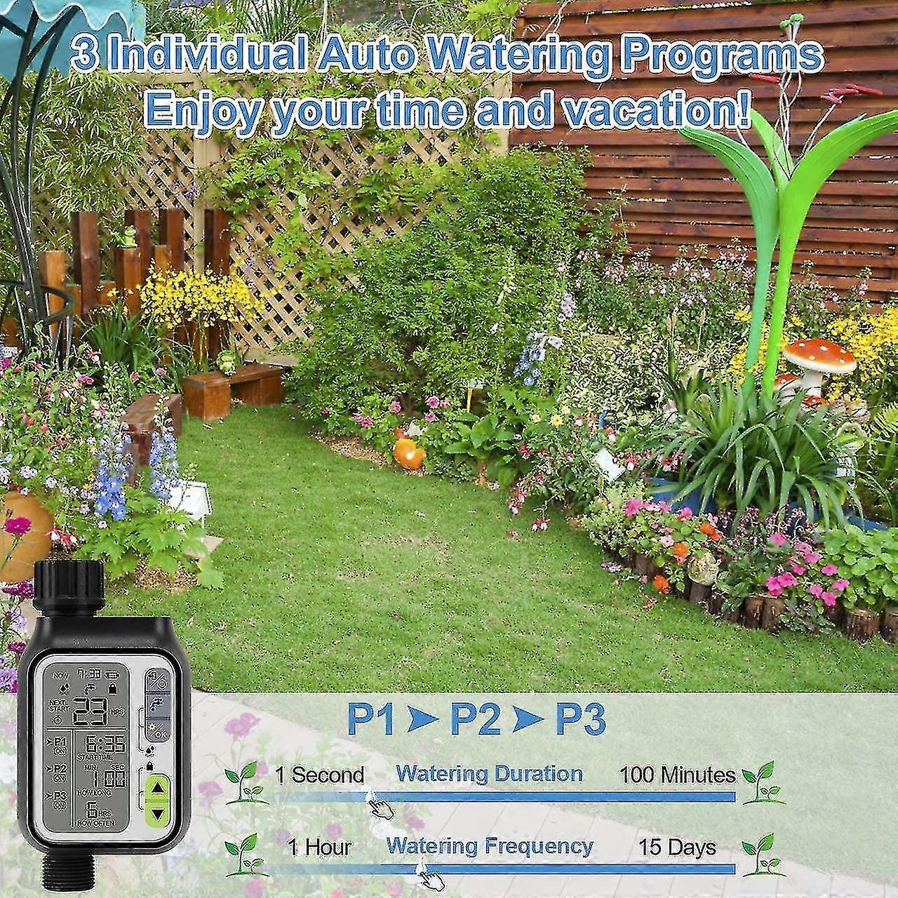 Automatic Irrigation Timer,automatic Watering Timer For Garden ...