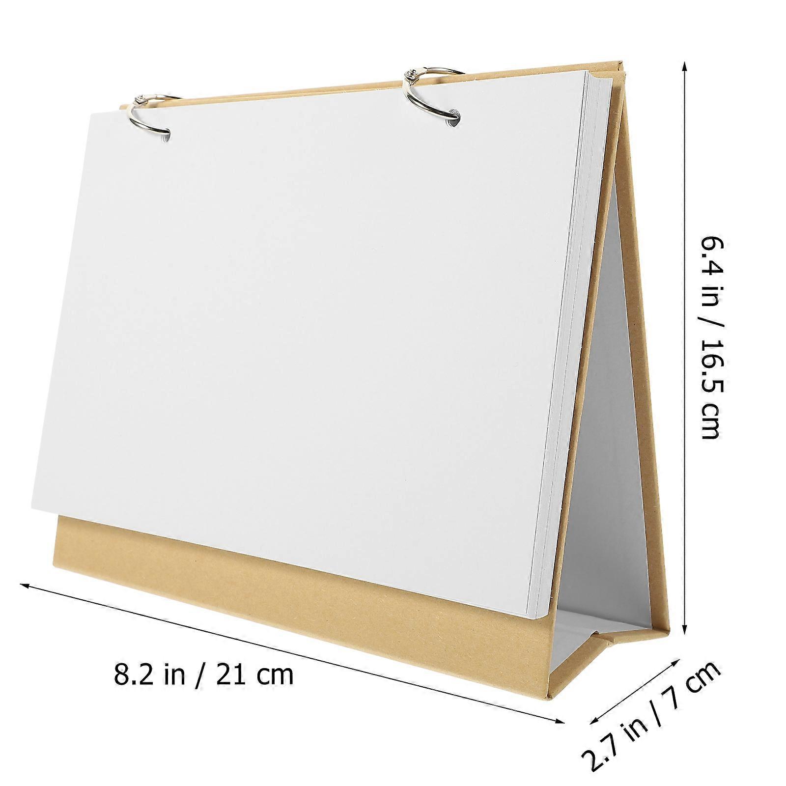 DIY Blank Desk Calendar Office Table Calendar Planner School Monthly ...