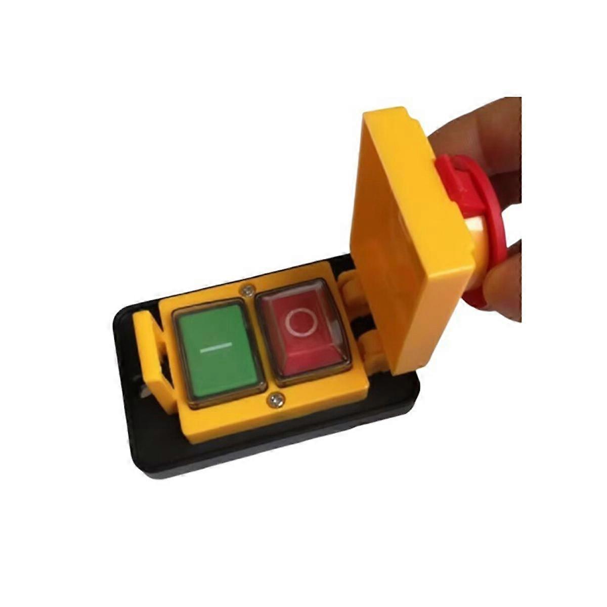 DZ05 7 Pins 400V IP55 Three-Phase Electromagnetic Emergency Stop Push ...