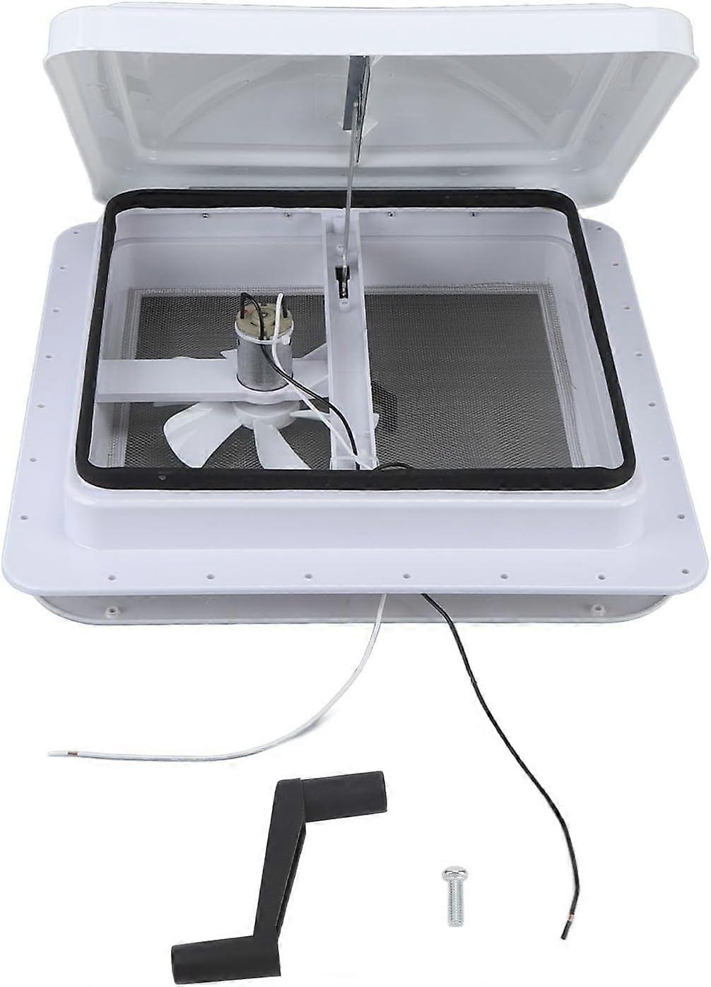 RV Roof Vent Cover, 14 Inch Universal Camper Roof Vent with 12V ...