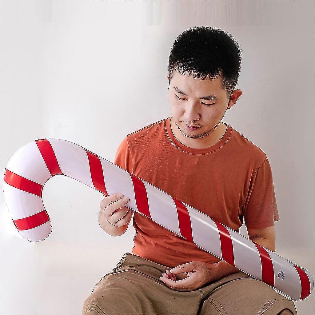 Inflatable Christmas Canes Candy Themed Holiday Party Home Outdoor ...