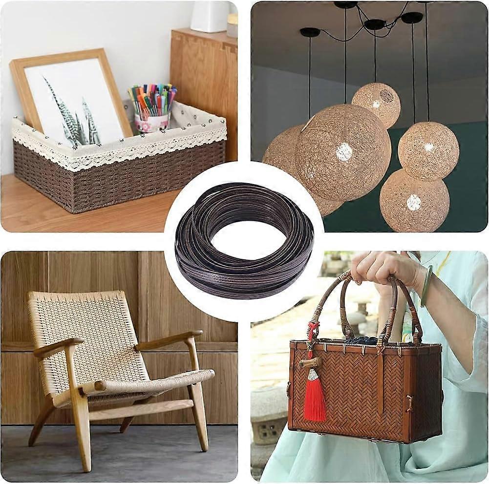 10m Rattan Repair Kit Coffee Wicker Repair Material Plastic Rattan ...