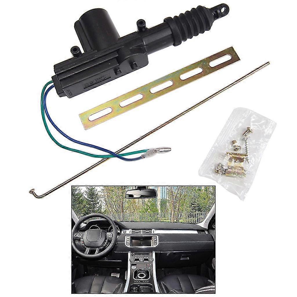 Universal Car Door Central Lock Motor Kit 2 Wire Actuator Vehicle ...