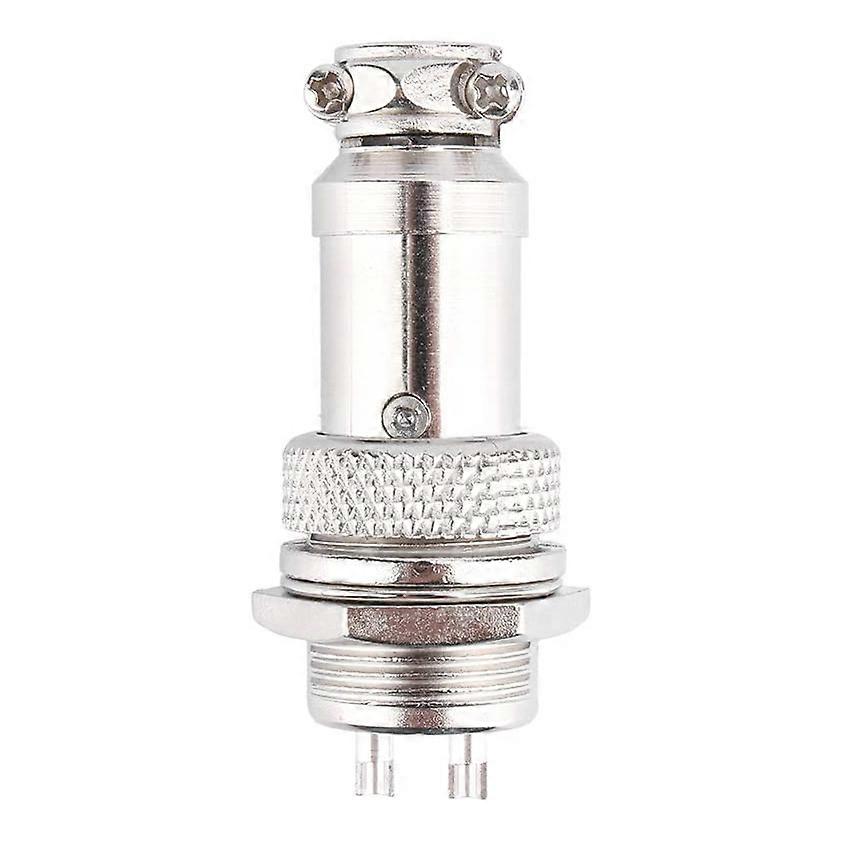 GX16 Aviation Connector 2-Pin 400V Screw Type Male and Female Butt ...