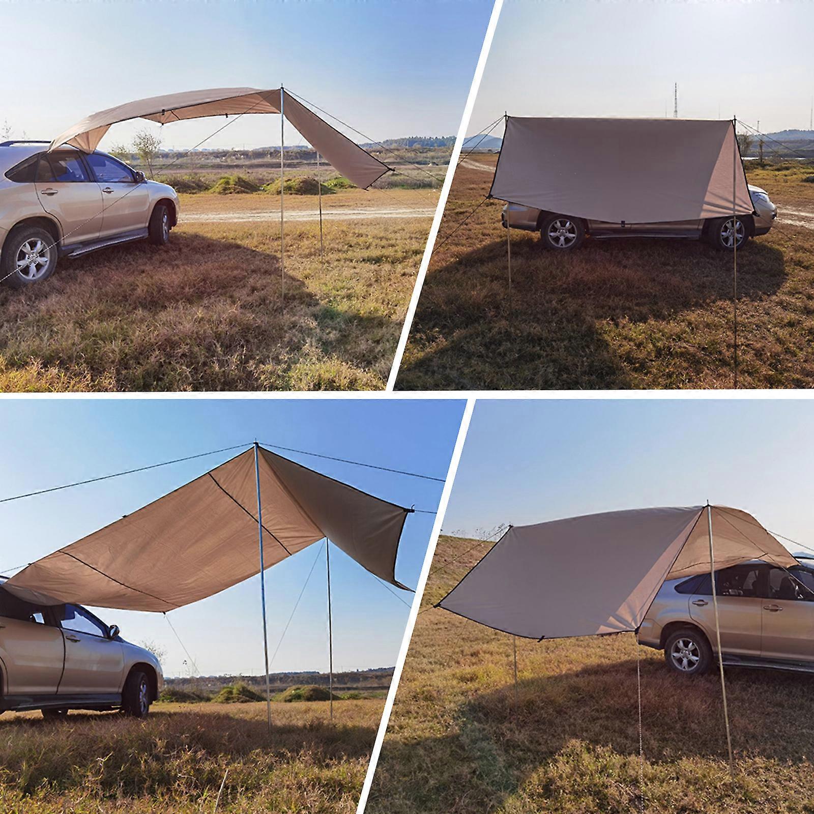 2023 Car Shelter Shade Camping Side Car Roof Top Tent Awning Waterproof UV Portable Camping Tent ...